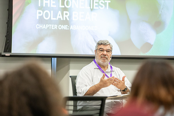 Rami Khouri Offers Workshop Series at NU-Q - Northwestern University in ...