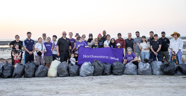 Community beach cleanup boosts sustainability - Northwestern University ...
